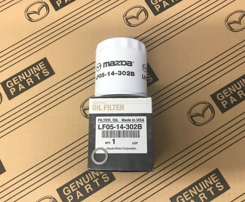 NEW OEM MAZDA Engine Oil Filter LF0514302B with Drain Plug Washer ...
