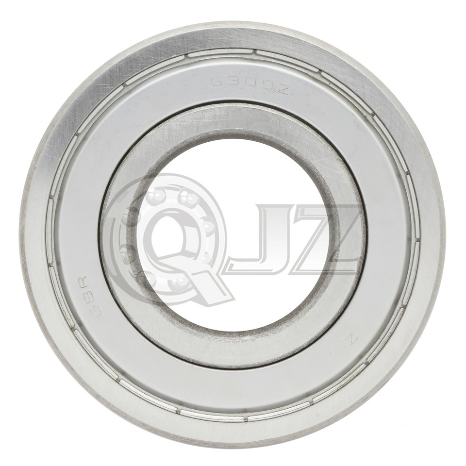 [4-Pk] 6309-ZZ Radial/Deep Groove Ball Bearing Metal Shield 45mm x ...