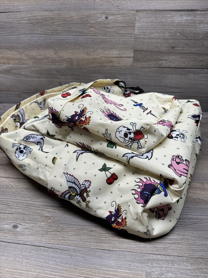 Jansport Superbreak Plus School Backpack Traditional Tats Tattoo Skull ...