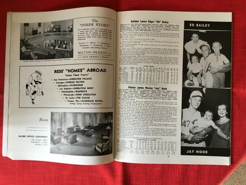1960 Cincinnati Reds Yearbook | eBay
