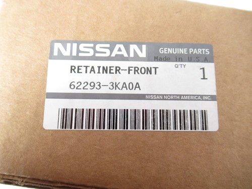 Genuine OEM Nissan 62293-3KA0A Driver LH Front Bumper Retainer 13-20 ...