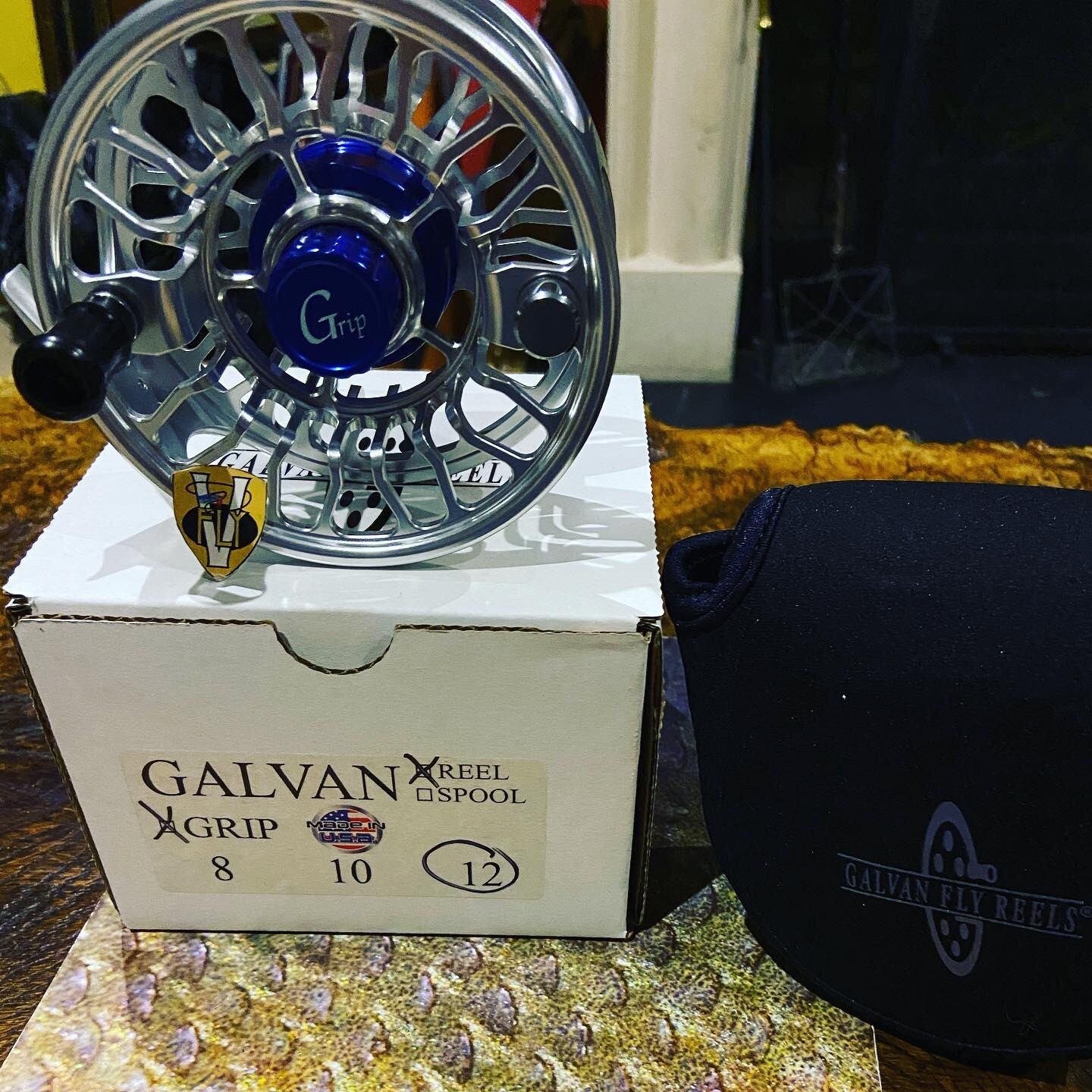 NEW Galvan Grip Sealed Drag Salmon & Saltwater Fly Reels & Spools 6 ...