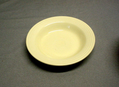 Vintage Fiestaware Fiesta Ivory 8 ½” Deep Plate | eBay