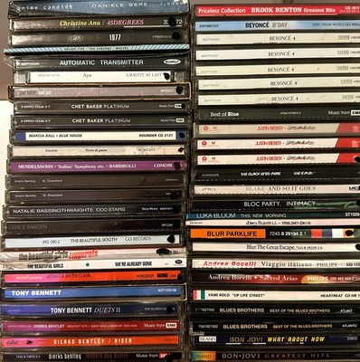 50 Mixed CDs | Bulk Lot | Mostly Unplayed Ex‑Retail Clearance | LOT 2 ...