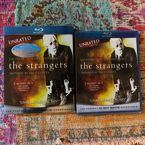 The Strangers (2008, Blu-ray, Unrated version) w/slipcase Horror Liv ...