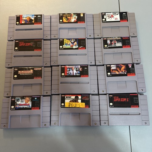 Nintendo Game Lot Set of 12 Super Nintendo Games (set 3) | eBay