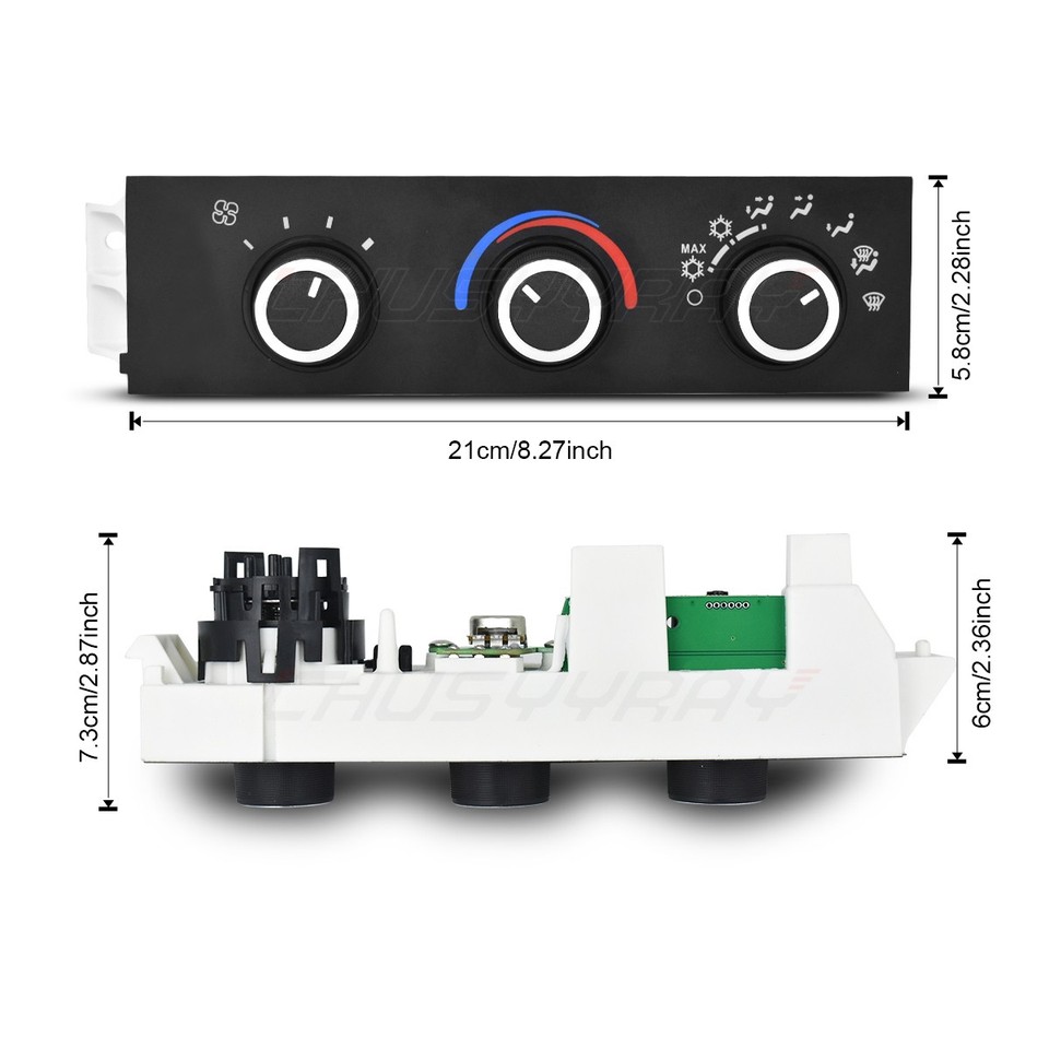 A/C Air Conditioning Climate Control Module For Express 1500 2500 3500 ...