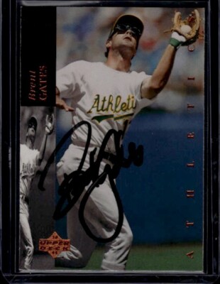 1994 Upper Deck #110 Autographed Brent Gates Trading Card | eBay