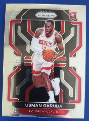 2021-22 Panini Prizm Usman Garuba Houston Rockets #321 RC | eBay
