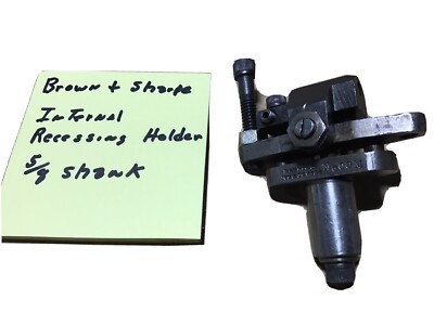 Lathe - Recessing Tool