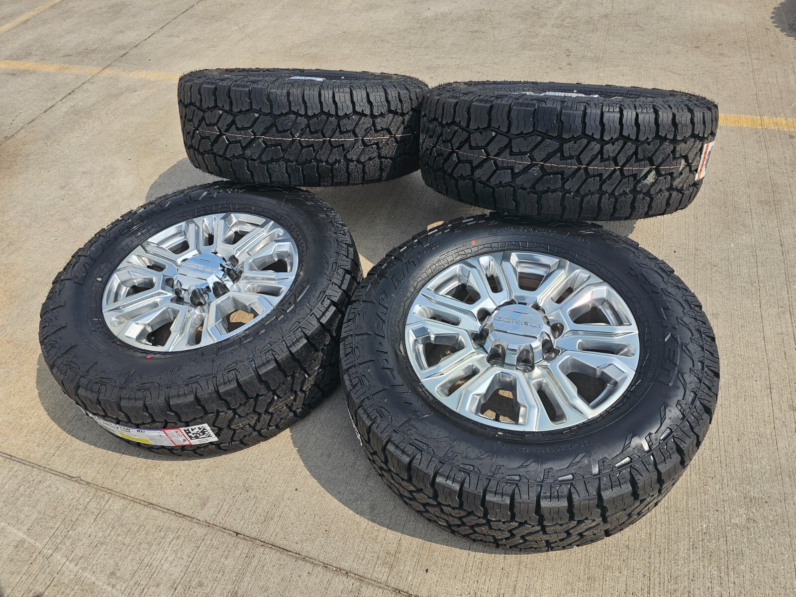 20" GMC Sierra Denali 2500 3500 OEM 5957 wheels rims 2022 2023 2024 ...