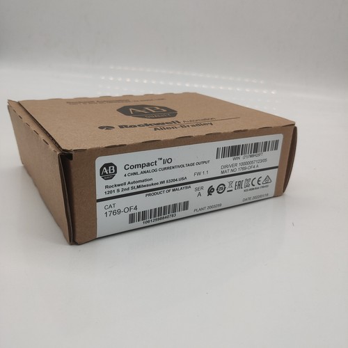 Allen-Bradley 1769-OF4 4Pt CompactLogix Analog Output Module 2023 New ...
