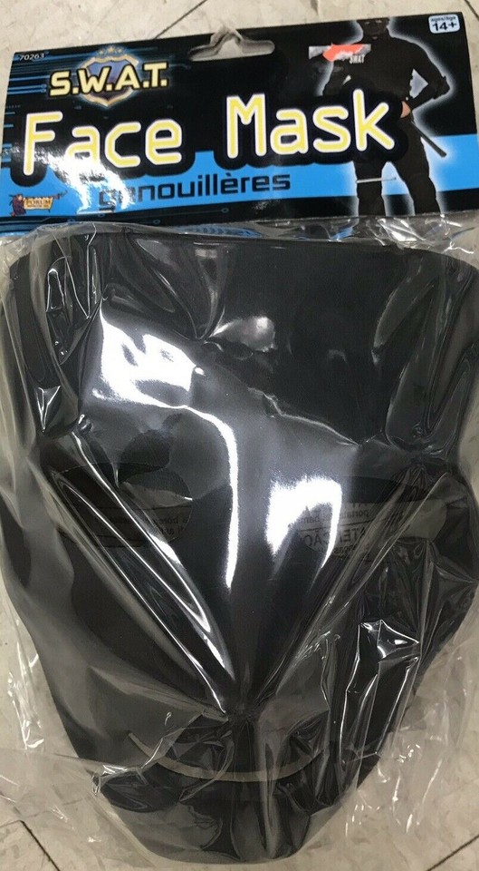 Black Mask SWAT Police Costume Accessory | eBay
