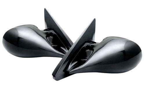 IPCW CM3-92CV2 Black M3 Style Manual Side Mirrors for 92-95 Honda Civic ...