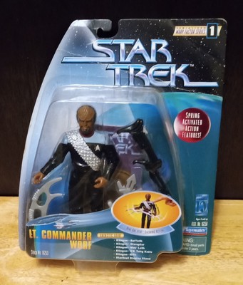 STAR TREK WARP FACTOR SERIES 1 LT COMMANDER WORF FIGURE (1997 ...