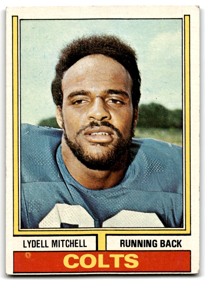 1974 Topps Lydell Mitchell . Baltimore Colts #69 | eBay