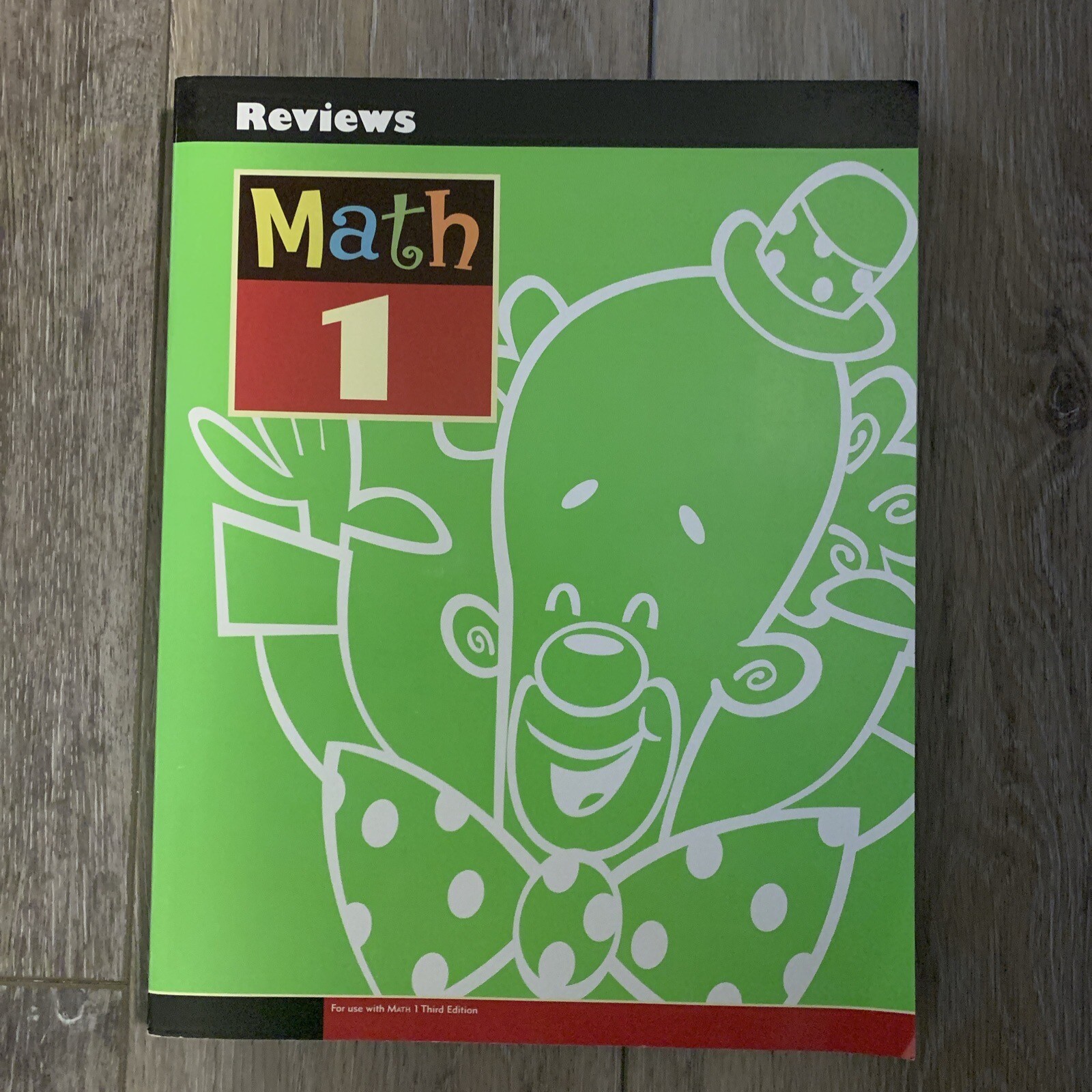 Math 1 Reviews Worktext BJU Press Grade 1 3rd Edition - Paperback ...