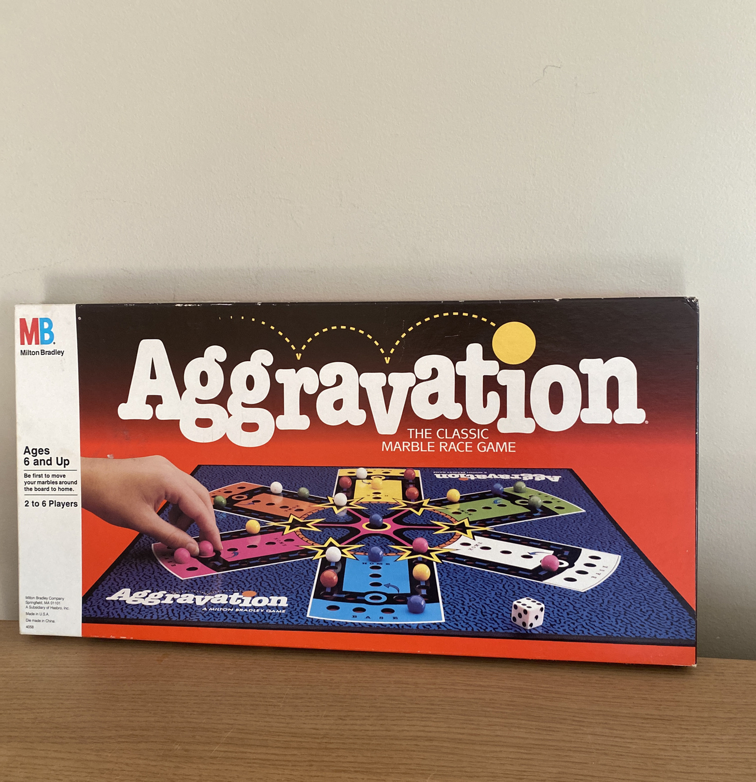 Aggravation Board Game Vintage Milton Bradley 1989 Complete | eBay