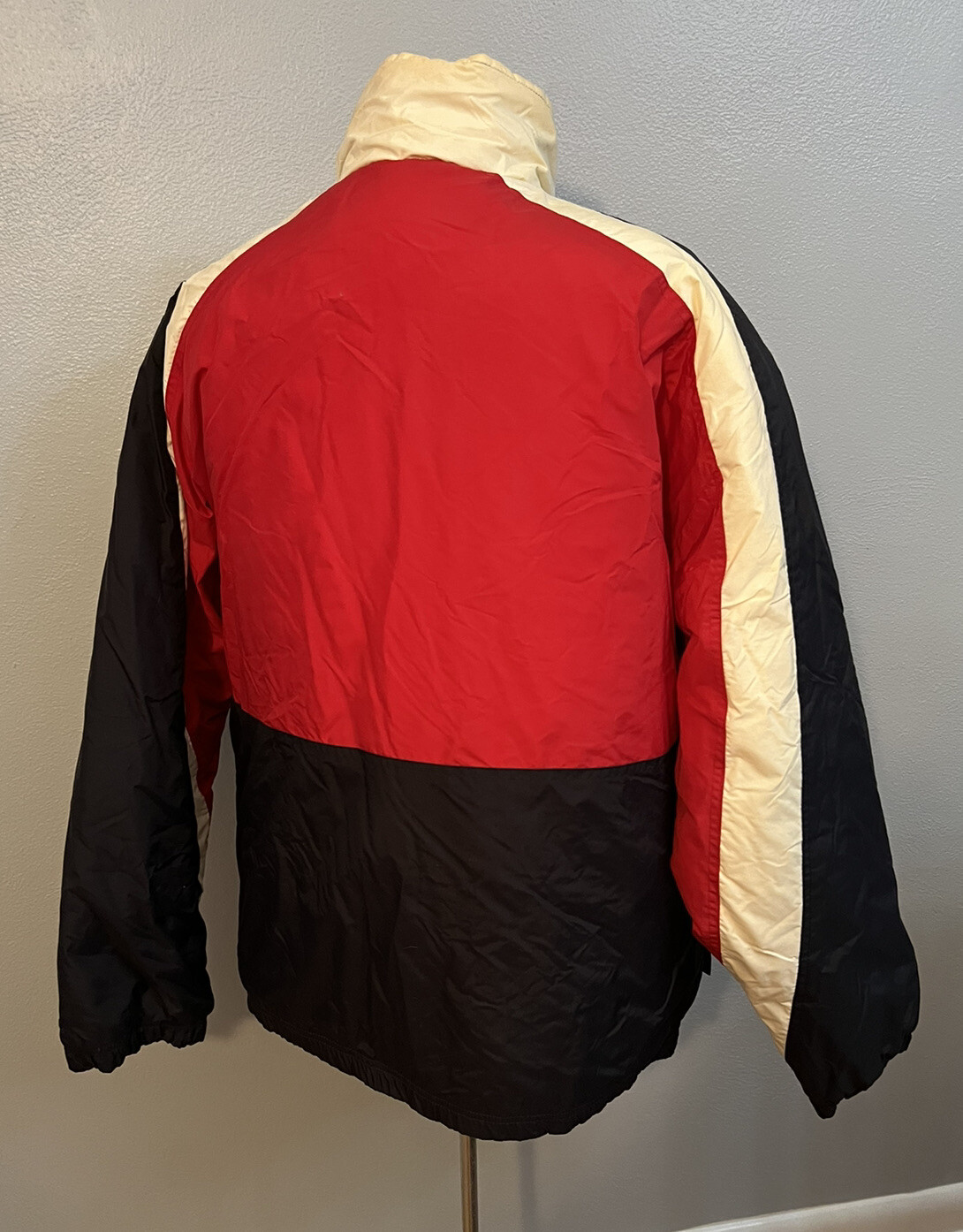Vintage Firestone Racing Puffer Racing Jacket Hollowa… - Gem