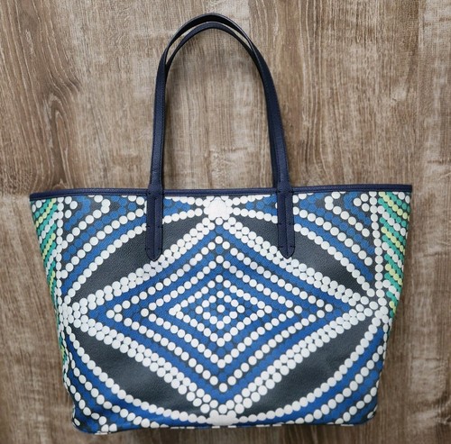 ORYANY St. Tropez Bead Print Coated Canvas Tote Bag NWOT | eBay