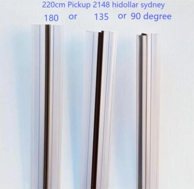 MAGNETIC PVC PLASTIC SHOWER SCREEN DOOR WATER SEAL STRIP LINING 10mm ...