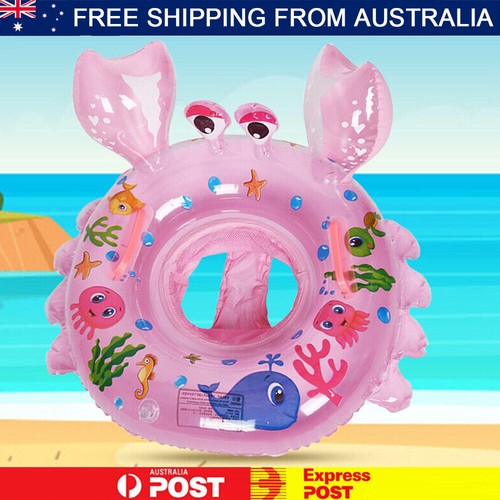 Baby Kids Inflatable Swimming Float Ring Pool Infant Bath Safety Aid ...