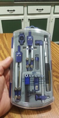 Helix Oxford 8 Piece Technical Drawing Set Brand New Sealed | eBay