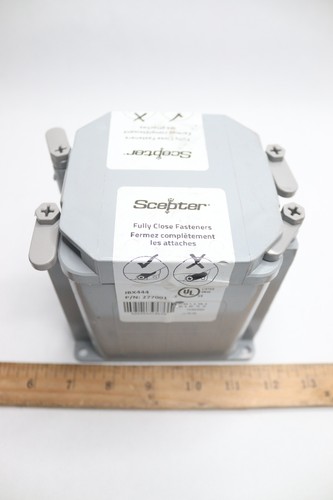 Scepter Junction Box PVC Grey 4" x 4" x 4" JBX444 277001 | eBay