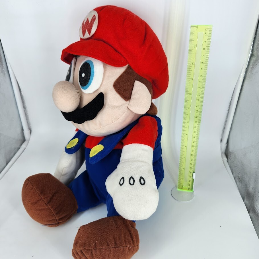 Super Mario Bros Plush EXTREMELY RARE K.O Jumbo Mario | eBay