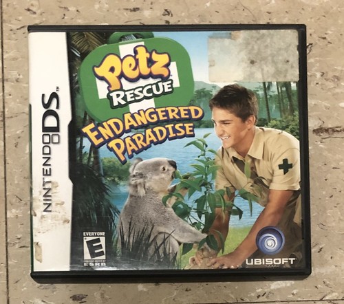Petz Rescue: Endangered Paradise (Nintendo DS, 2008) Used In-case Good ...
