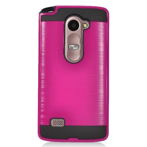 Slim Body Cover Brushed Textured Case for LG Leon Tribute 2 Duo LS665 ...