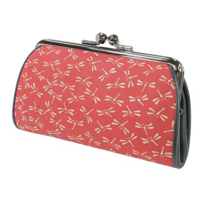 Women Leather Wallet Japanese style Gamaguchi INDEN 1501 Handicrafts ...