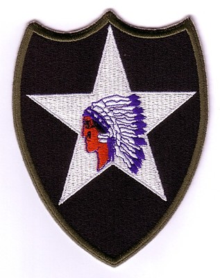 WWII - 2nd INF. DIVISION "Od Border" (Reproduction) | eBay