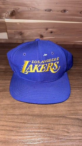 Los Angeles Lakers Motion Script Sports Specialties Wool Hat With Flaws ...