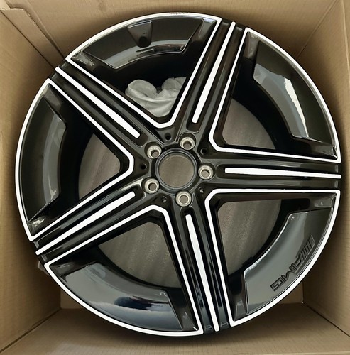 21" GLE53 OEM AMG factory wheels GLE40 GLE580 GLE350 black / machined ...