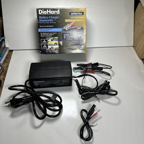 DieHard 6V/12V Automatic Battery Charger/Maintainer, 71219 26666712194 ...