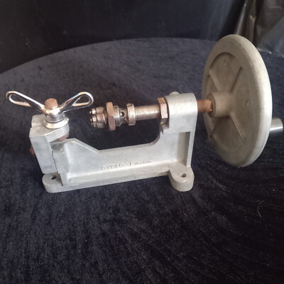 VINTAGE 1950,S CYCLO SPOKE THREADING MACHINE. | eBay UK