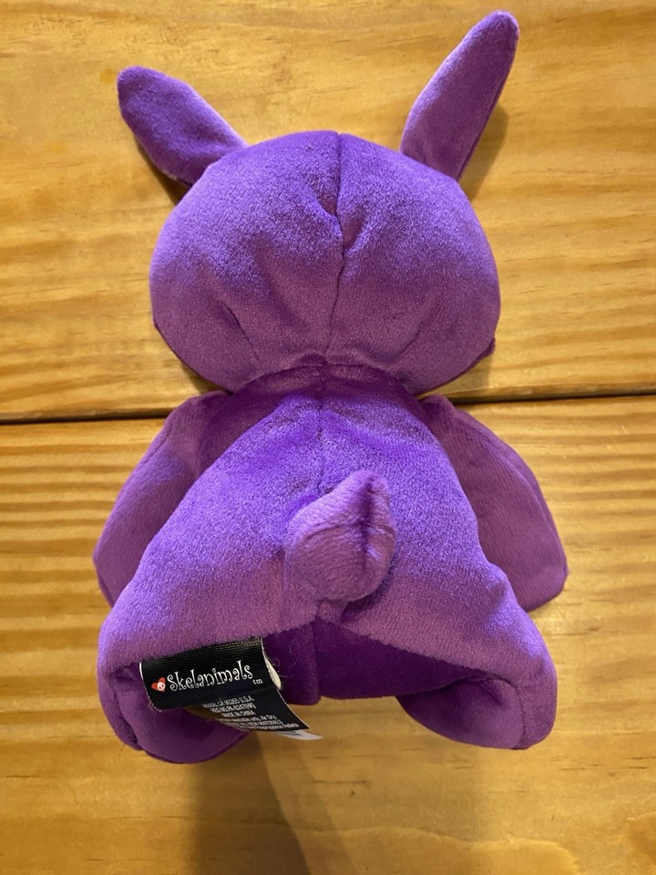 Skelanimals Purple Jacks The Jack Rabbit 8” Plush Stuffed Animal | eBay