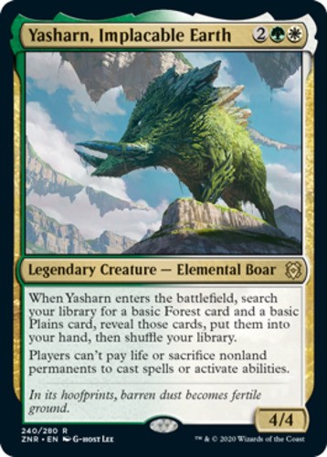 Yasharn, Implacable Earth NM, English MTG Zendikar Rising | eBay