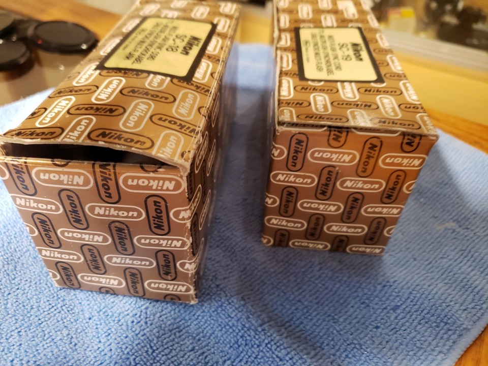 Nikon SC-18 and SC-19 Multi-Flash Sync Cord with in structions | eBay