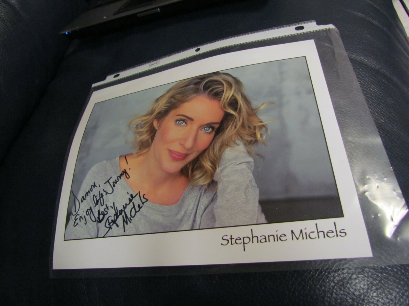 Stephanie Michels Autographed Photo | eBay