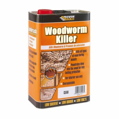 EVBuild Woodworm Killer Timber Treatment for wood boring insects ...