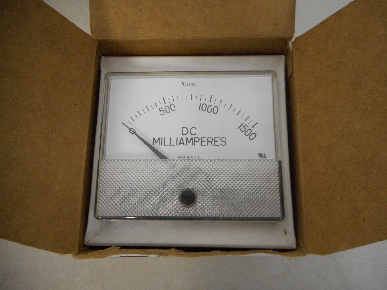 WESCHLER ELECTRIC GX332 DCMA DCMA LOAD PANEL METER | eBay