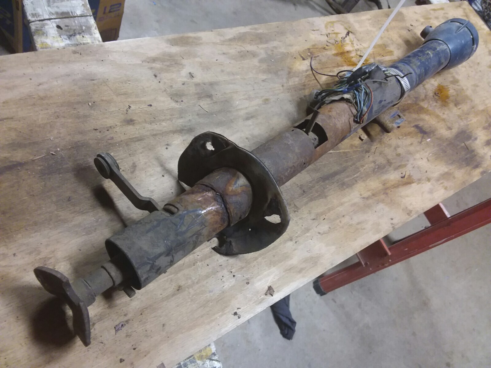 1973-1977 Ford Truck F-100 F-150 F-250 F-350 2WD Steering Column ...