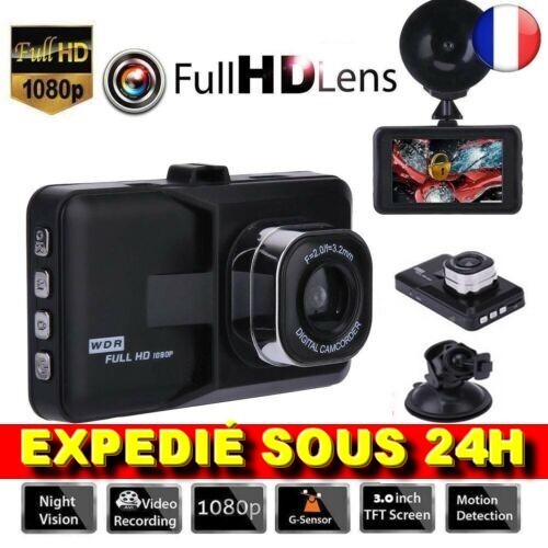 Full HD 1080P Car Dashcam Camera Recording Vehicle Motion Detection | eBay