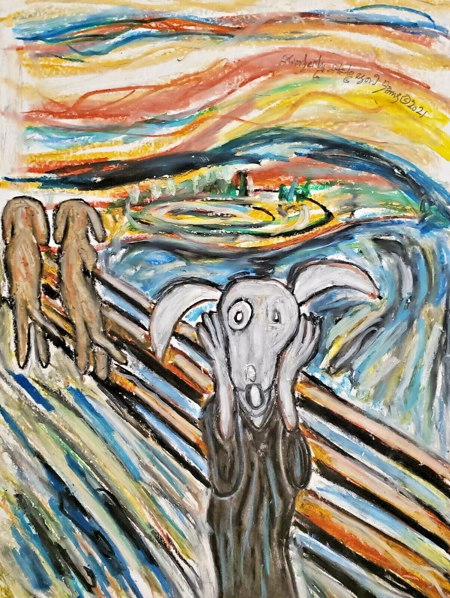 The Scream By Van Gogh