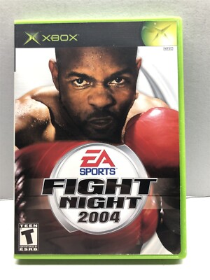 Fight Night 2004 (Microsoft Xbox, 2004) Complete Tested Working - Free ...