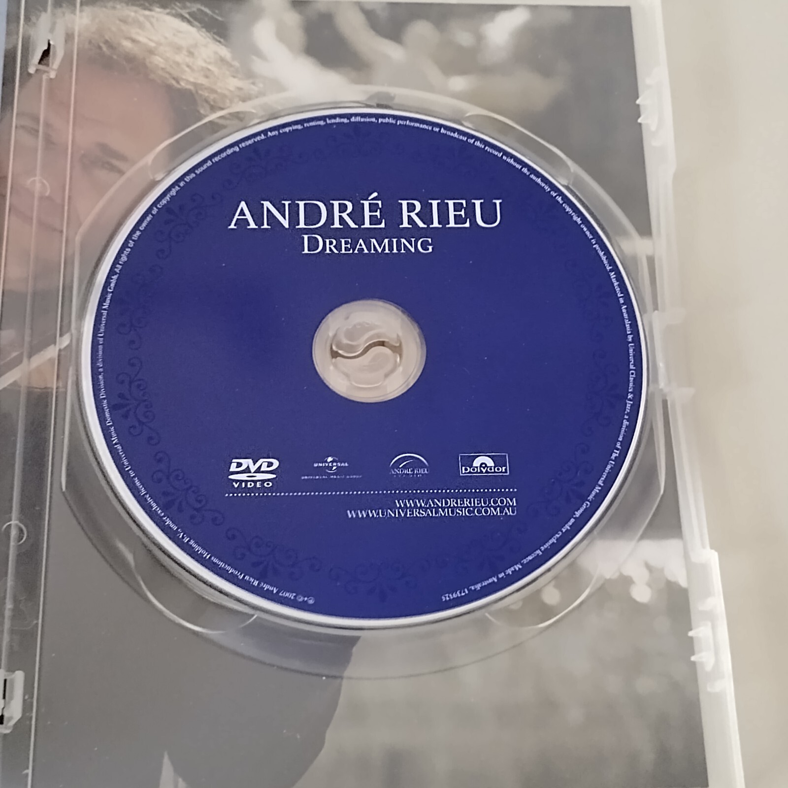 Andre Rieu Dreaming DVD (2007) Music Region Free | eBay Australia