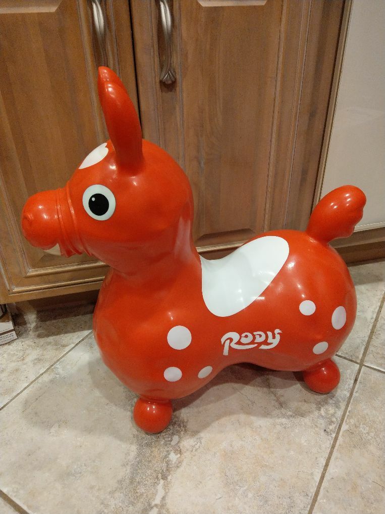 Ledraplastic 1984 Rody Red Pony Vintage Bouncing Toddler Bounce Toy ...