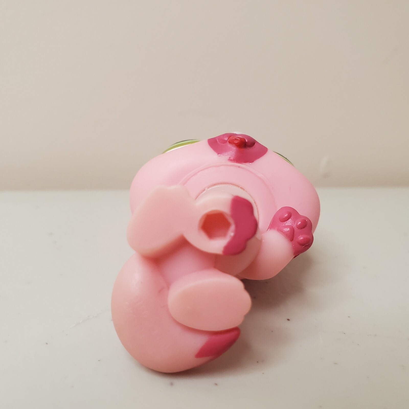 Littlest Pet Shop LPS #1846 KITTY CAT Licking Paw Hasbro Olive Green ...